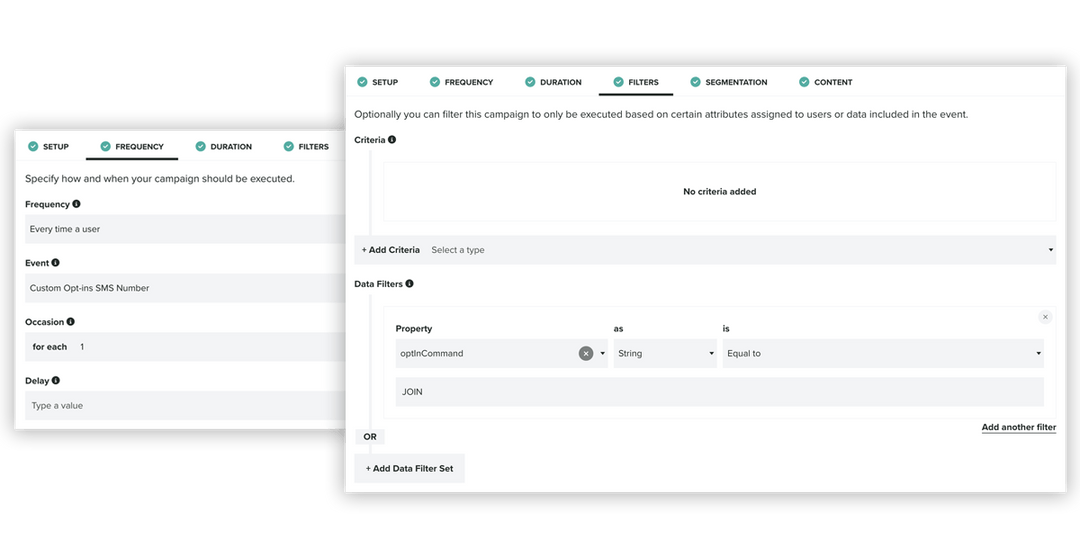 SMS Custom Opt-in Commands | Notificare