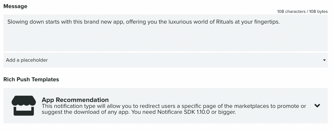 Out-of-the-box App Recommendations | Notificare
