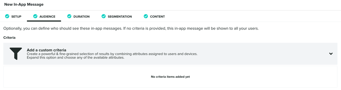 Public Beta - In-App Messages | Notificare