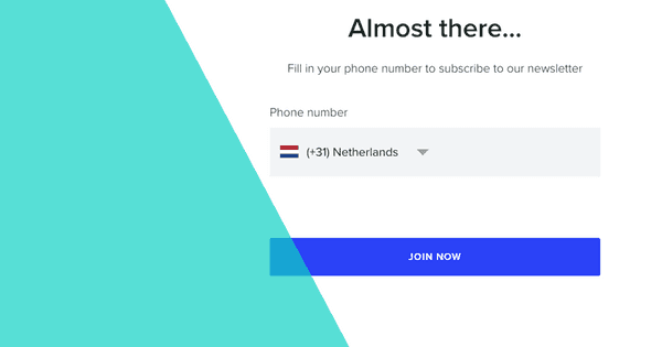 SMS Subscription Forms | Notificare