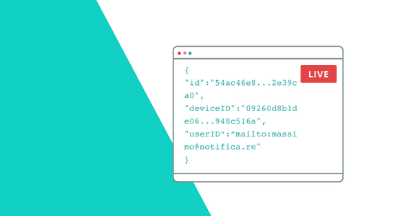 Real-time data with the Live API | Notificare